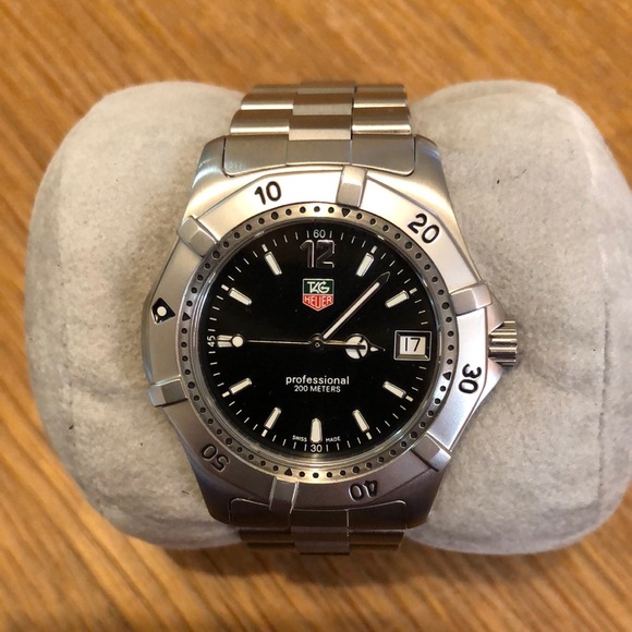 Tag Heuer | Accessories | Tag Heuer Swiss Diver Watch Stainless Steel ...